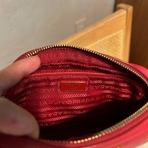 Prada | Bags | Prada Mini Crossbody Bag Red | Poshmark